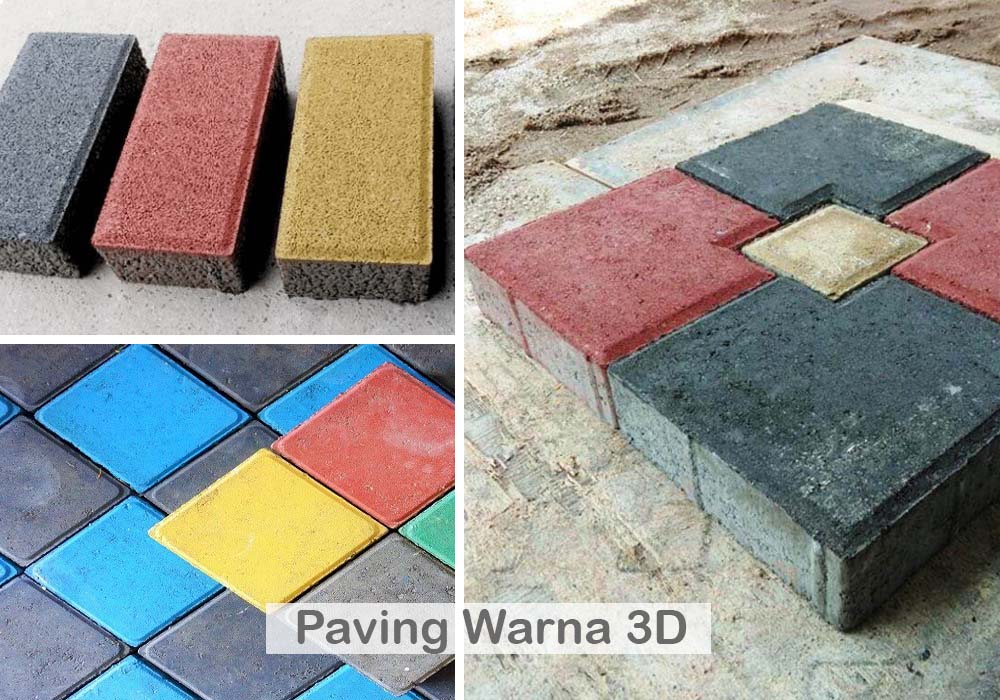 Spesifikasi Mesin Paving 2 Warna
